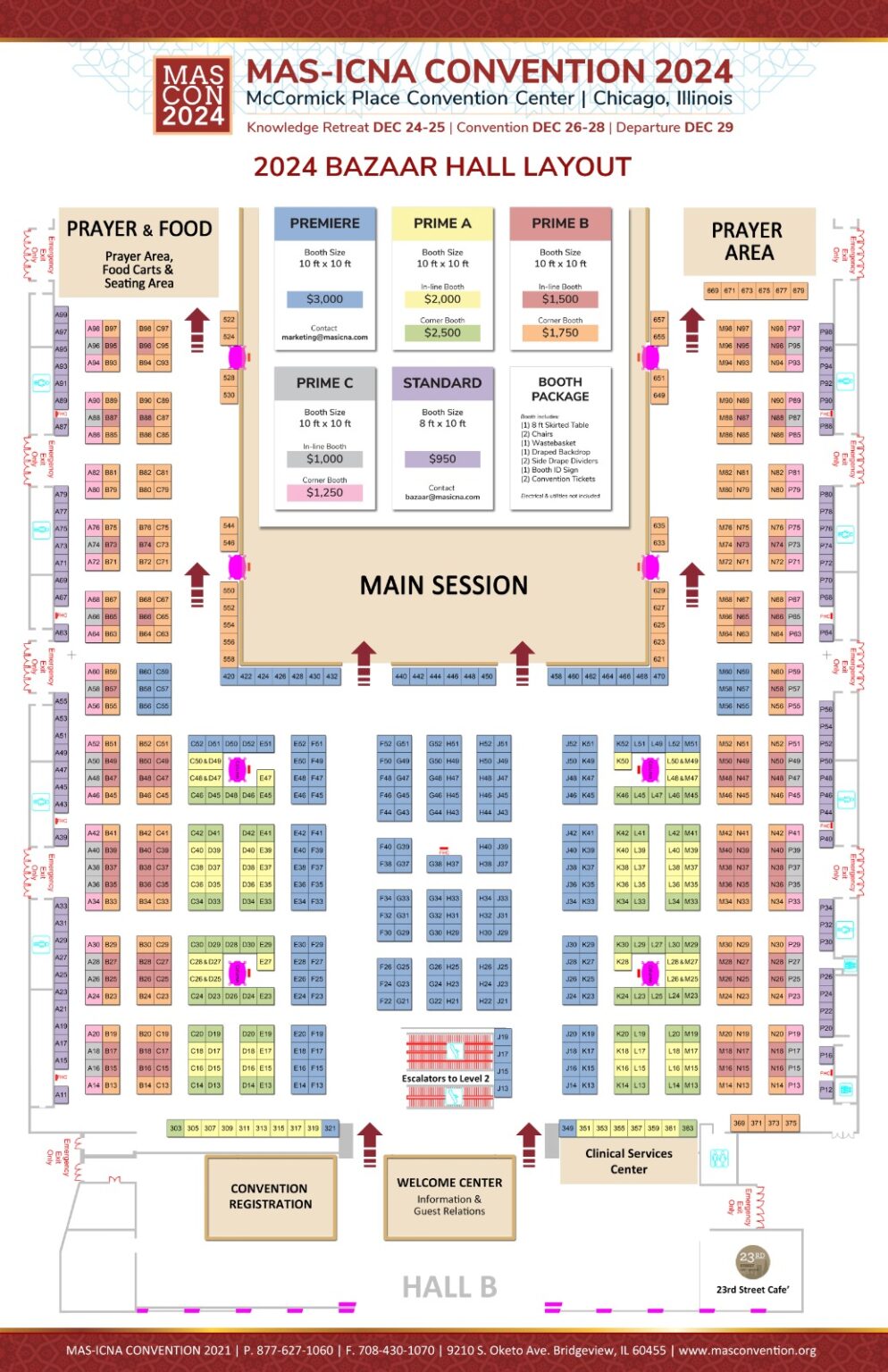 Exhibitors – MAS-ICNA ANNUAL CONVENTION – CHICAGO, IL
